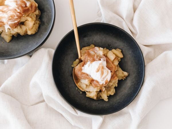 Stewed fruit with sticky caramel | Our recipes